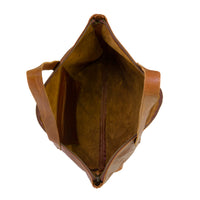 Tote Bag in Rich, Brown Cedar Leather | Leather Tote Bags | ROWDY BAGS